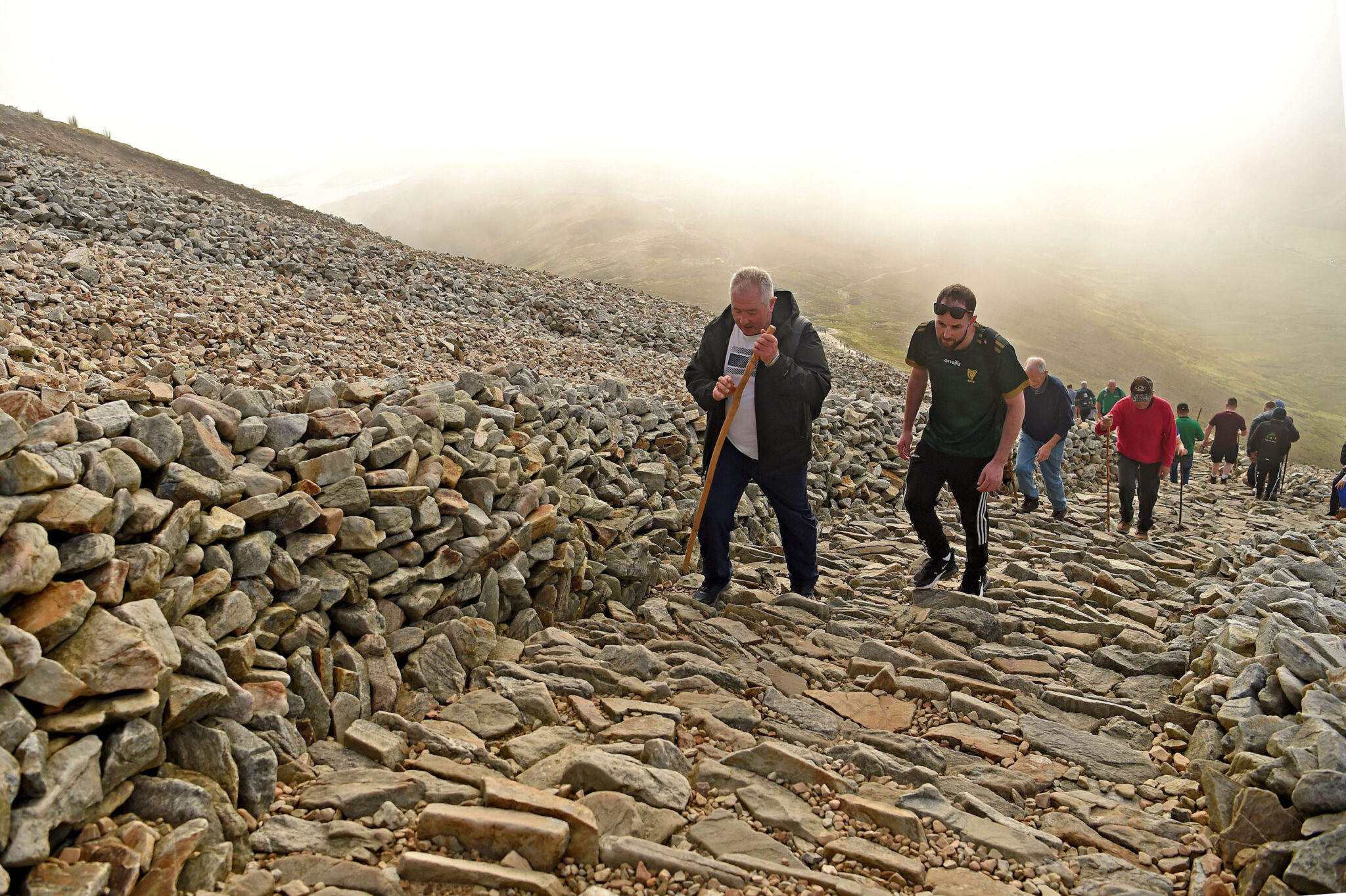 Thousands climb Croagh Patrick on Reek Sunday - The Irish Catholic